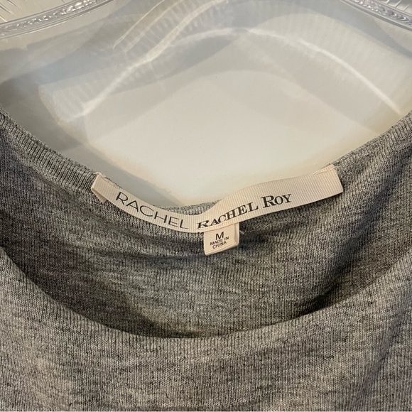 RACHEL Rachel Roy | Dresses | Nwot Rachel Rachel Roy Grey Tank Ruched ...